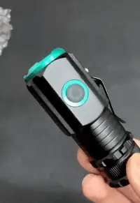 Mini 100000Lumen 8 Nuclear Anti-explosion Steelhead Flashlight Clip-on ...