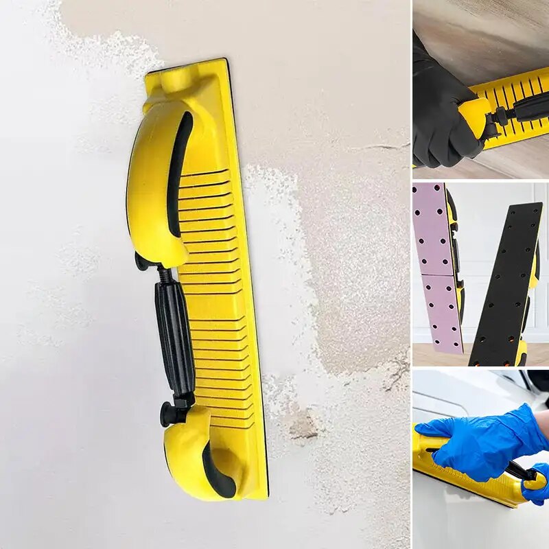 Adjustable Longboard Hand Sanding File Block Hand Grinder Sandpaper ha ...