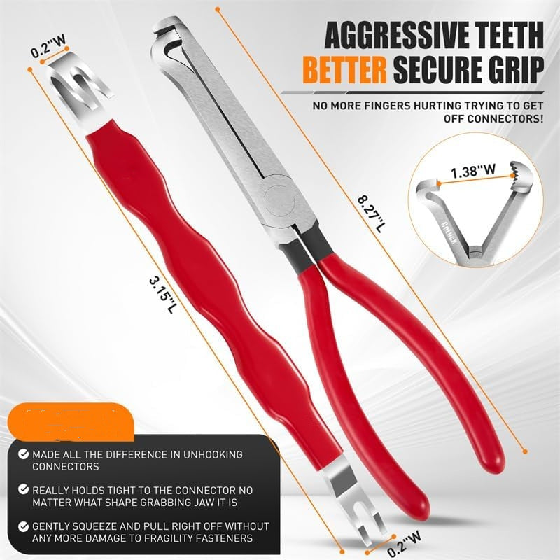 2-Piece Automotive Electrical Connector Removal Pliers Set｜Double-Ende ...