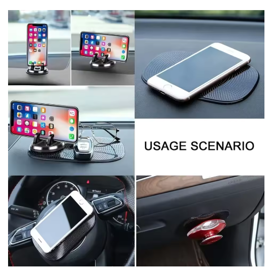 Powerful Nano Anti-Slip Car Mat Centre console anti-slip storage mat ...