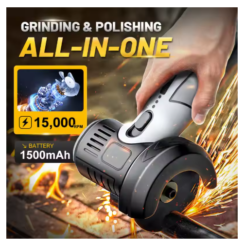 12V Mini Angle Grinder with Cutting Disc Cordless Electric Angle Grind ...