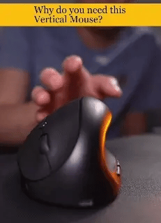 Smart Display Multi-Function Rotary Knob New Vertical Grip Mouse Ergon ...