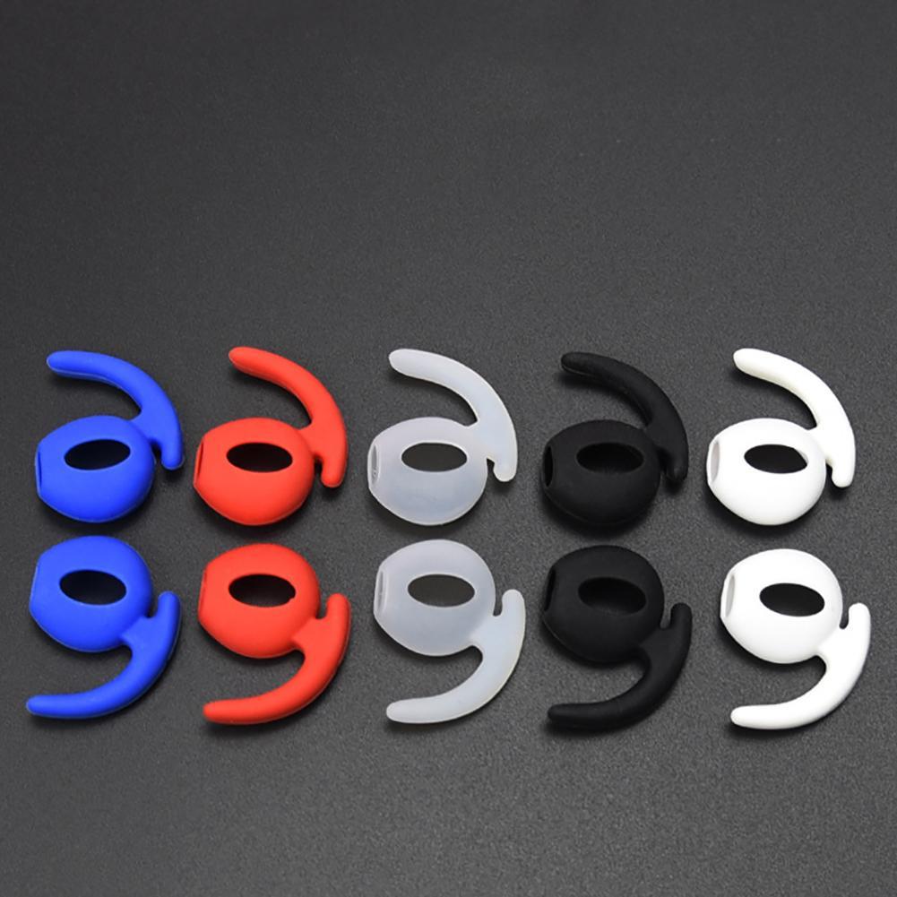 Anti-Slip Silicone In-Ear Hook Earbuds Ear Buds Cover Case For Air Po ...