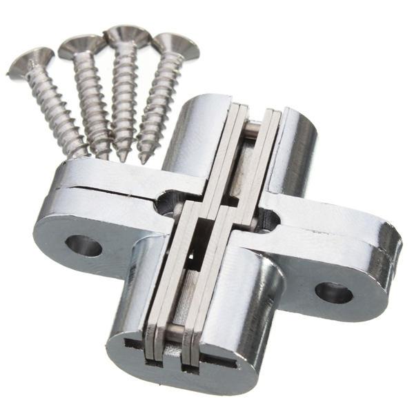 Hidden Hinge Stainless Steel Invisible Hinges Wooden Box Folding Door ...