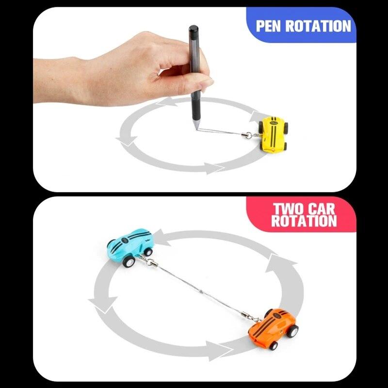 Mini High Speed Toy Car Micro Racer Stunt Cars 360 Degree Rotating Po ...